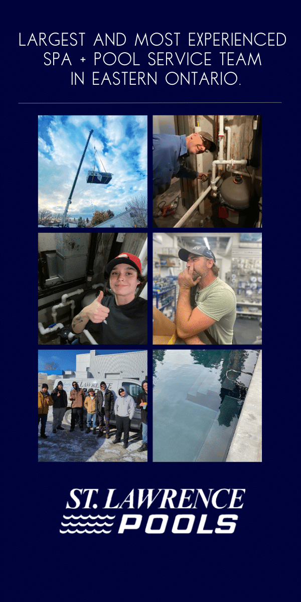 Request Service | Pools, Spas & More | St. Lawrence Pools